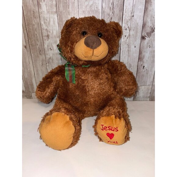 Mary Meyer | Toys | Family Christian Mary Meyer Plush Brown Teddy Bear ...